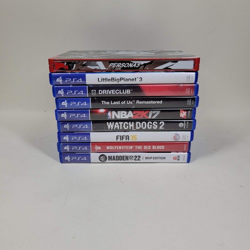 Lot of 9 Sony PlayStation 4 PS4 Games See Description For Detail | eBay