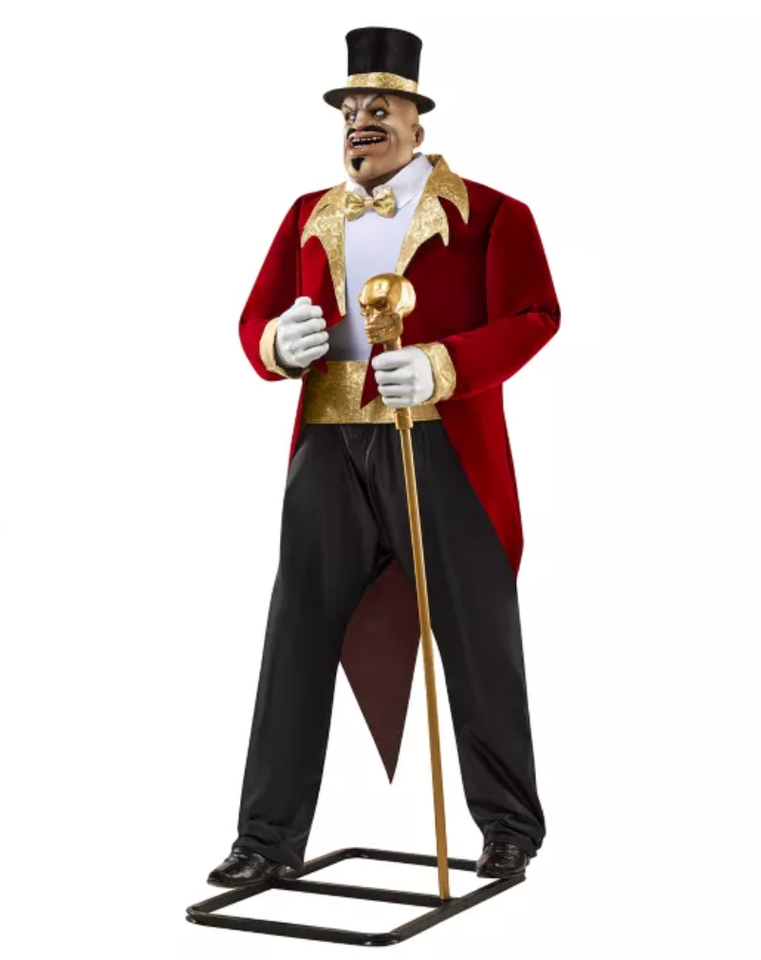 Spirit Halloween 7 Ft Ringmaster Animatronic, NIB | eBay
