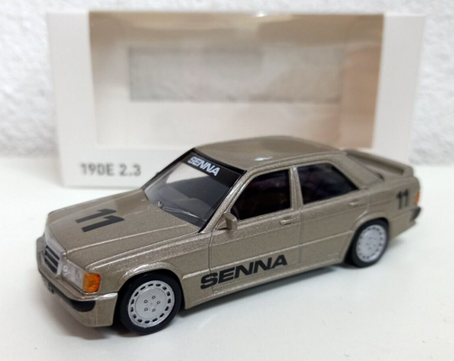 Mercedes-Benz 190E 2.3 1984 Beige Metallisé 1/43 Norev Neuf Boite d ...