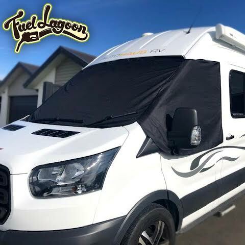 Ford Transit Screen Cover MK8 2015+ Black Out Blind Waterproof Frost ...