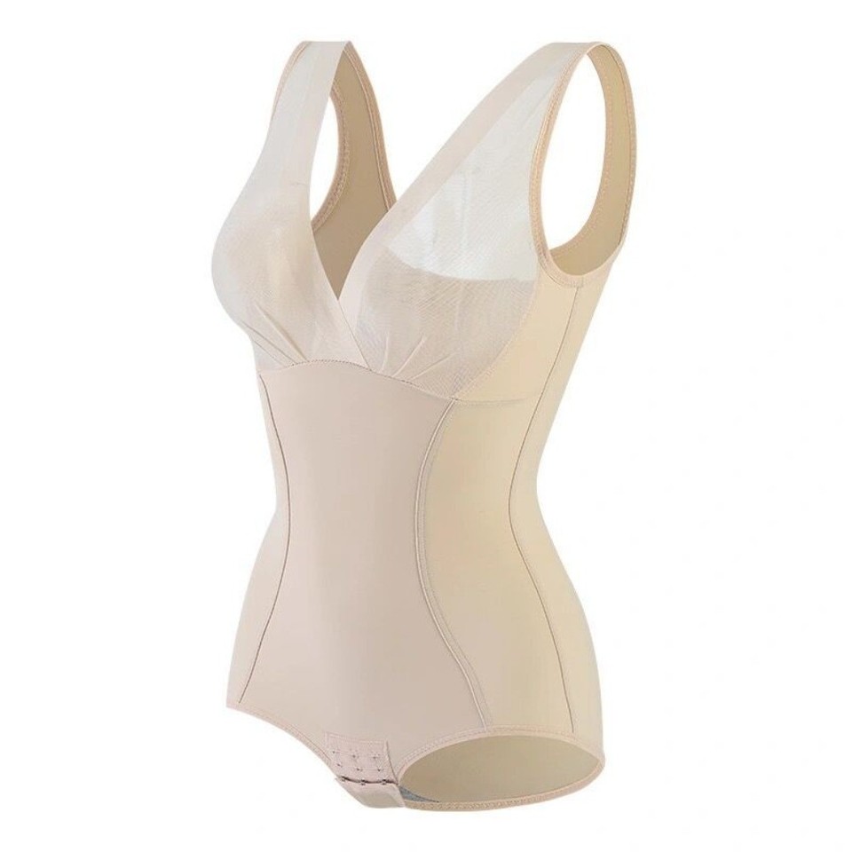 Mesh Thin Women Slimming Shapewear Shapers Postpartum Bodysuit Control ...