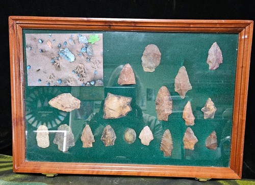 Arrowhead Case 17 Arrowheads Found At Cordele Ga | eBay