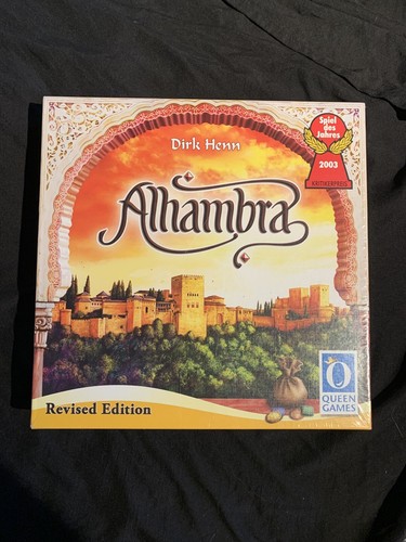 Alhambra: Revised Edition. NEW. Game & Scoring Board + Tile Dispenser ...