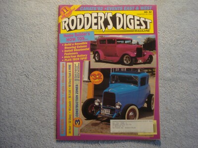 Rodder's Digest 1993 April #52 Classic Hot Rod Modified Custom Cars ...