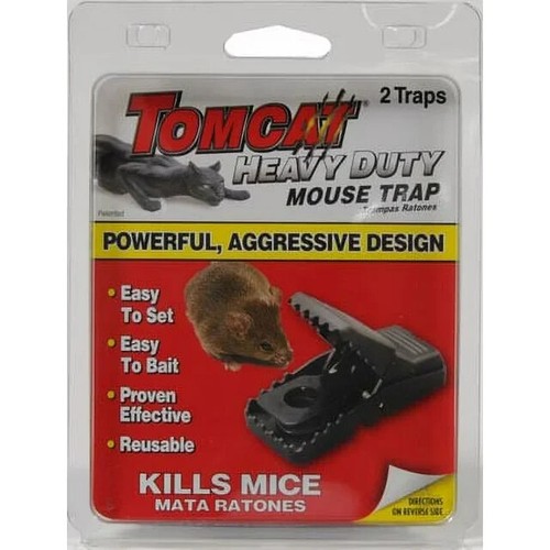 Tomcat Heavy Duty Mouse Traps 2 Pack Black by Tomcat | eBay