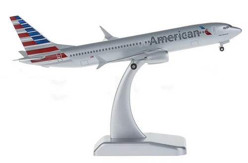 1:200 Hogan American BOEING 737 MAX 8 Passenger Airplane ABS Plastic ...