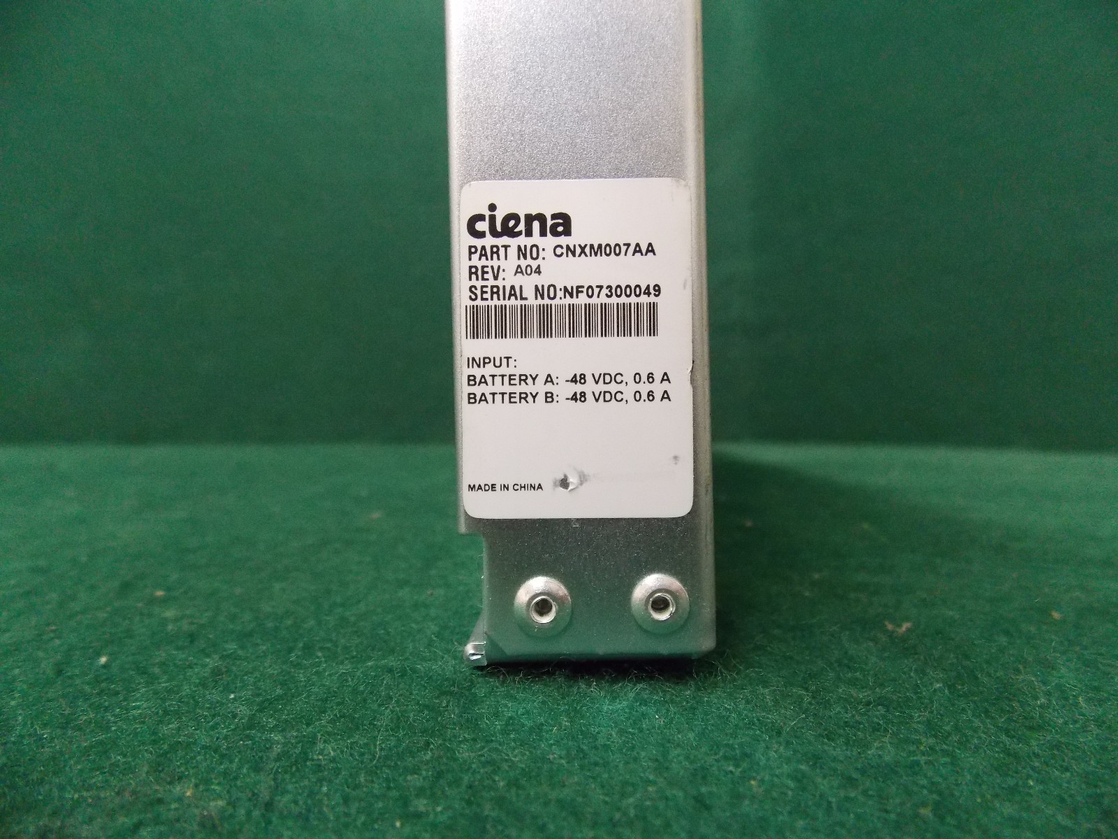 Ciena CNX-100 Fan Shelf CNXM007AA / VAMYACS3AA % | eBay