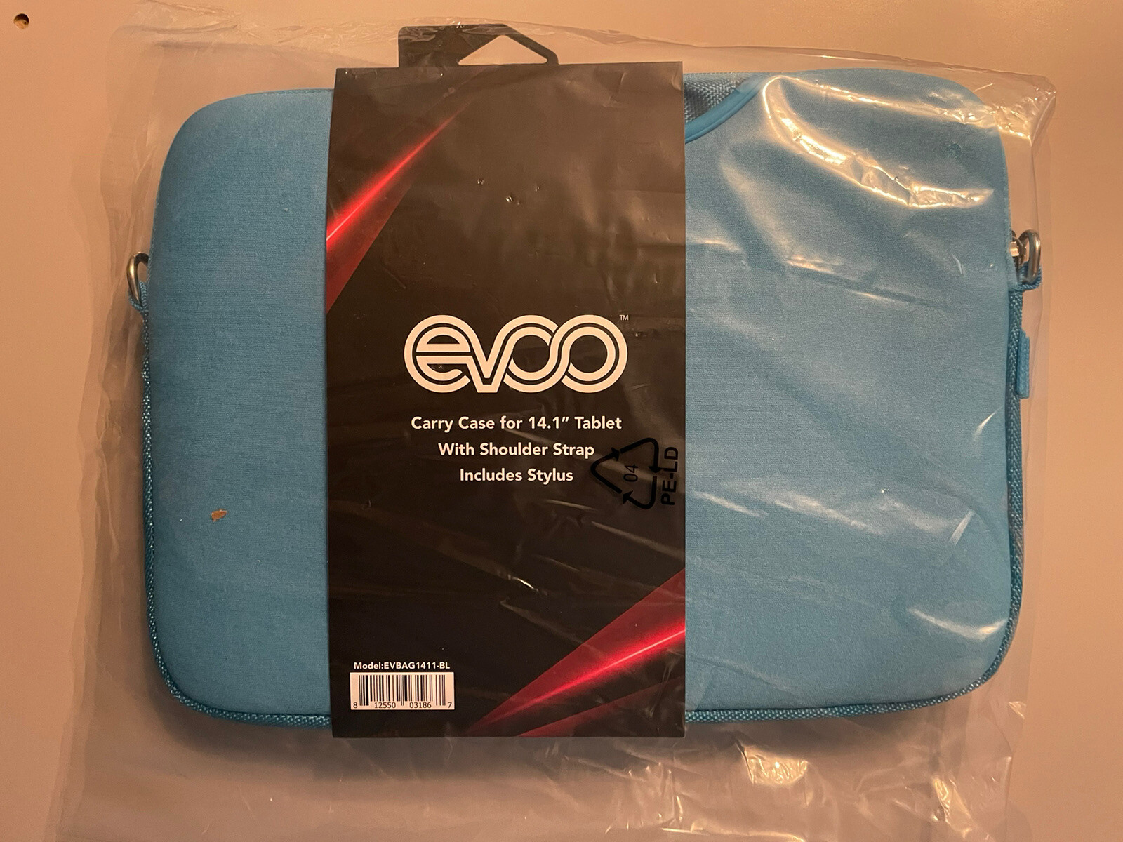 EVOO 14.1" Tablet Carrying Case with Stylus Red - Lightweight for sale ...