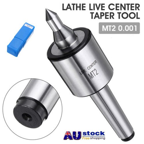 MT2 Live Center Morse Taper Triple Bearing Spindle Lathe Milling CNC ...