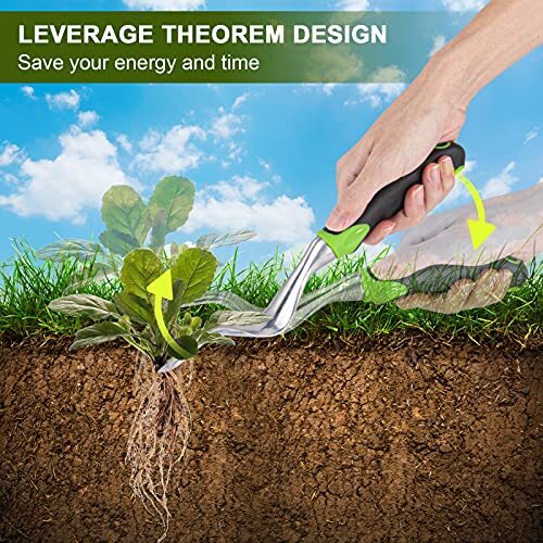 Hand Weeder for Gardening-Manual Root Lifter Weed Puller Garden Weeding ...