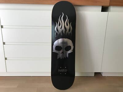Zero Forrest Edwards Flaming Skull, 8.375", Skateboard Deck, Thomas ...