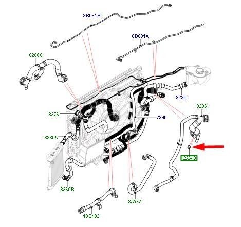 LAND ROVER RANGE LR3 LR4 DIESEL ENGINE COOLANT TEMPERATURE SENSOR ...
