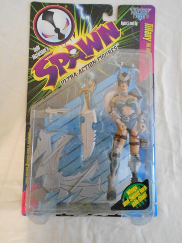 SPAWN SERIES 6 TIFFANY THE AMAZON MCFARLANE TOYS 1996 SILVER VARIANT ...