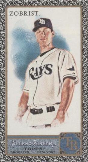 2011 Topps Allen & Ginter's - Ben Zobrist #233 Mini Black Border for ...