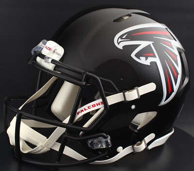 ATLANTA FALCONS NFL Riddell SPEED Full Size Authentic Football Helmet ...