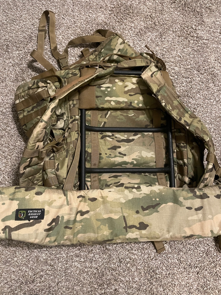 TAG Jumpable Recon Ruck Tactical Assault Gear ALICE AGAF Frame Multicam ...
