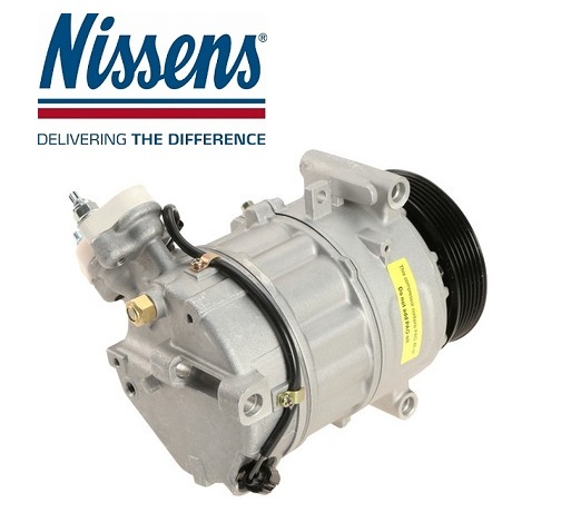 For Jaguar Land Rover A/C Air Condition Compressor w/ Clutch Nissens ...