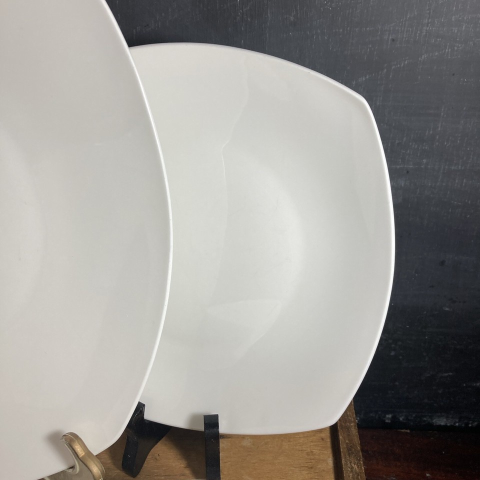 Tabletops Unlimited Quattro White Studio Tu White Bone | eBay