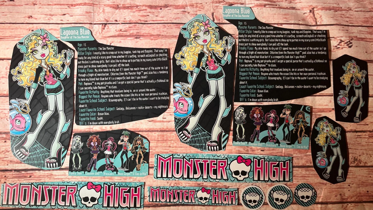 Monster High Doll Cake Toppers