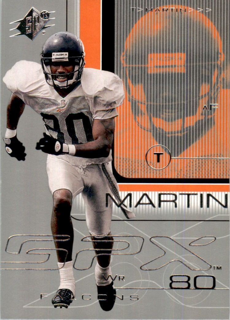 2001 SPx Tony Martin Atlanta Falcons #5 Upper Deck NFL Football | eBay