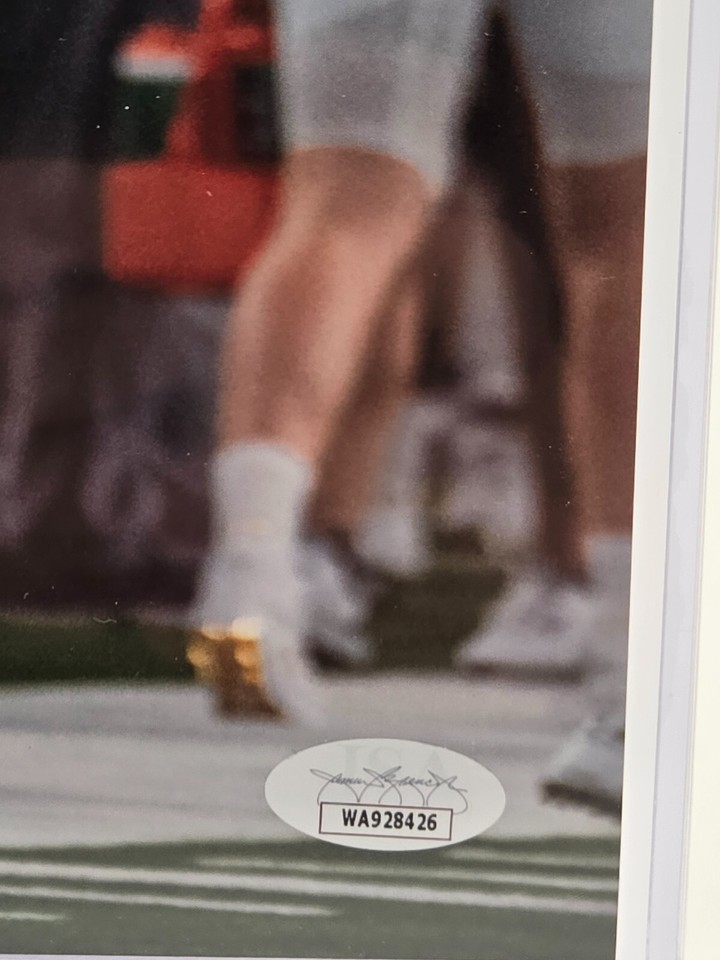 Benjamin Morrison Notre Dame Signed 8x10 Inscribed #20 JSA Cert. | eBay