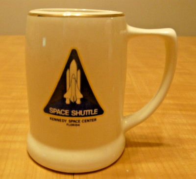 Vtg. NASA Space Shuttle Kennedy Space Center Florida Coffee Mug | eBay
