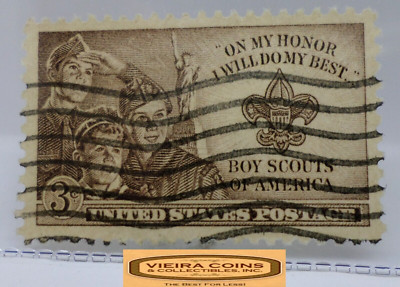 USA Postage Boy Scouts of America 3 Cents Stamp - #S42188NQ | eBay.de