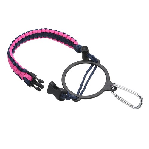 Water Bottle Holder Paracord Handle Strap Carrier Pink Dark Blue ...
