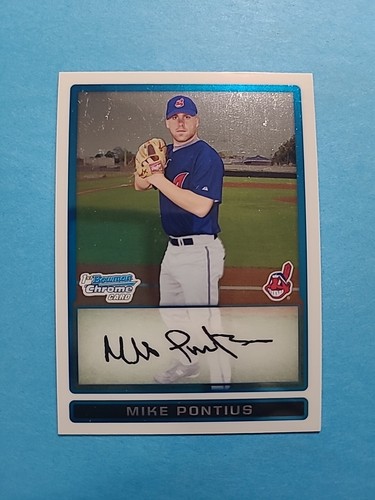MIKE PONTIUS 2009 BOWMAN CHROME PROSPECTS BASEBALL CARD # BCP157 H0057 | eBay