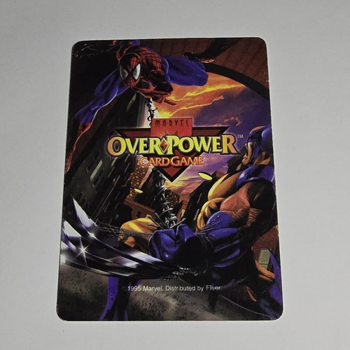 Fleer Marvel Overpower CCG 1995 Cyclops Character Card | eBay