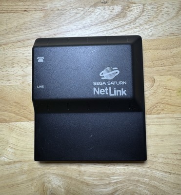 Sega Saturn - Netlink Internet Modem MK-80118 Black Modem Only | eBay
