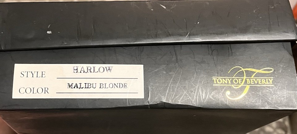 Tony Of Beverly Soft Touch Wig HARLOW in Rooted Blonde New in Box | eBay