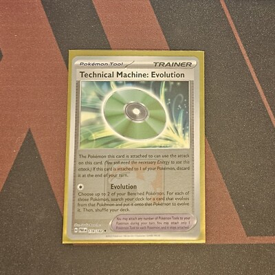 Technical Machine Evolution Play Pokemon Prize Stamped | eBay