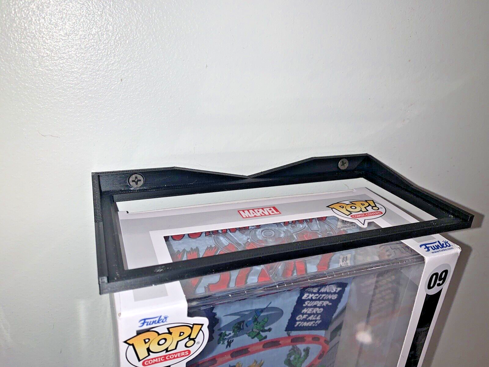 Funko Pop Comic Cover/VHS Wall Mount Stand | Display Shelf | Marvel, DC ...