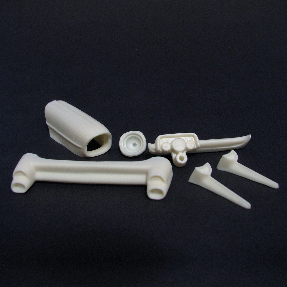 NB309 Jimmy Flintstone 1:25 scale resin 1957 Chevy Nomad wagon (Rat Rod ...