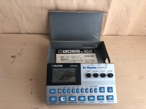 BOSS DR-110 Dr. Rhythm Graphic Analog Drum Machine fast ship from japan ...