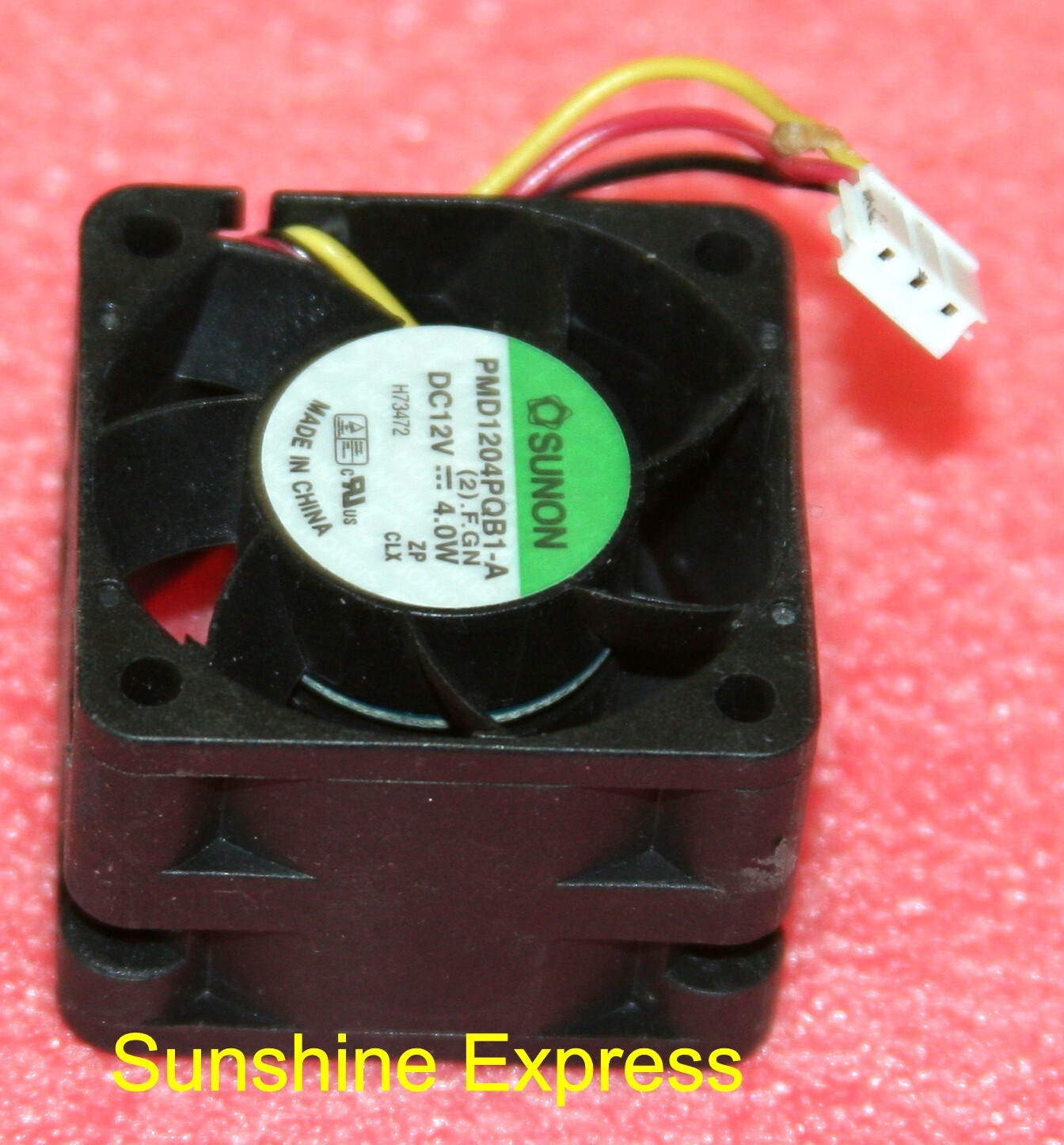 SUNON Cooling Fan PMD1204PQB1-A 40x40x28mm w/ 3-pin Connector | eBay
