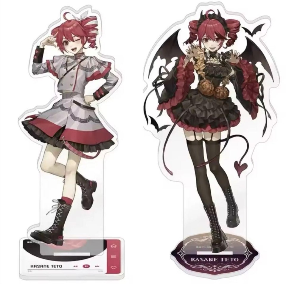 Kasane Teto POP UP SHOP Acrylic Stand Figure Set of 2 From Japan NEW | eBay