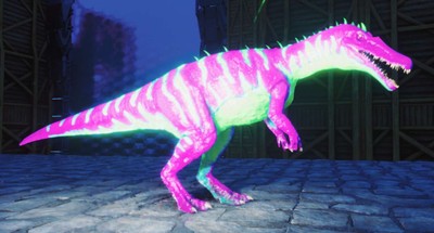 Ark Survival Ascended Pve Baryonyx Cave Crushers TOP STATS 100% IMPRINT ...