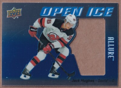 2019-20 Upper Deck Allure Open Ice #OIJH Jack Hughes RC - New Jersey ...