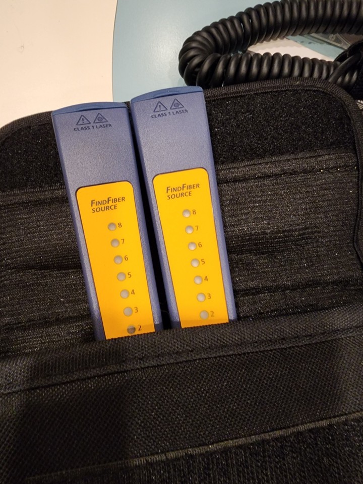 Fluke Networks Simplifiber Pro SM MM Single Mutli Mode Fiber Optical ...