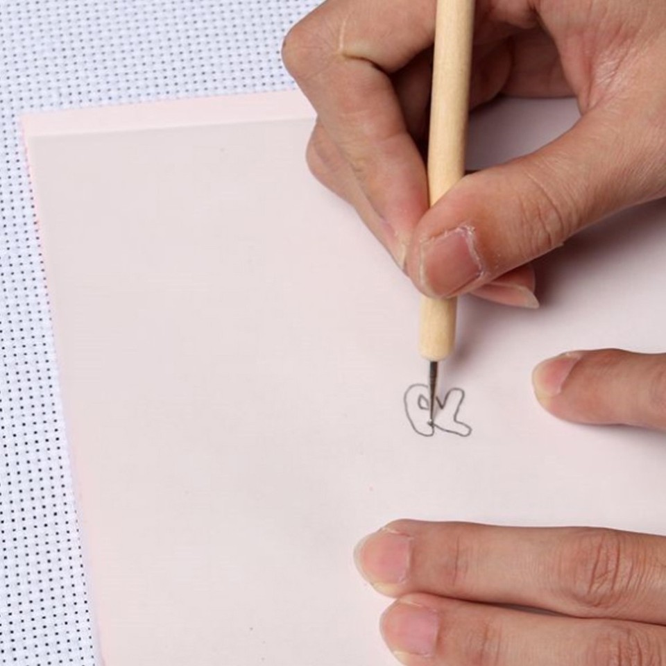 10 PCS Embroidery Tracing Paper Transfer for Fabric Cloth Carbon | eBay ...