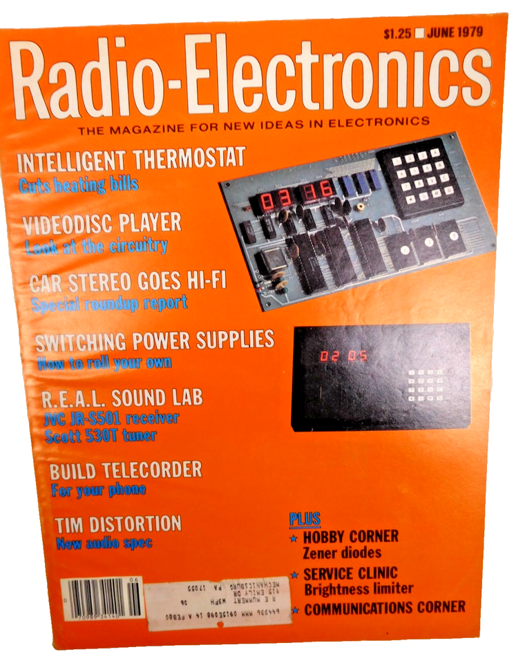 46 Yrs Old - 1979 – 12 Issues - All Year – Radio Electronics Magazine ...