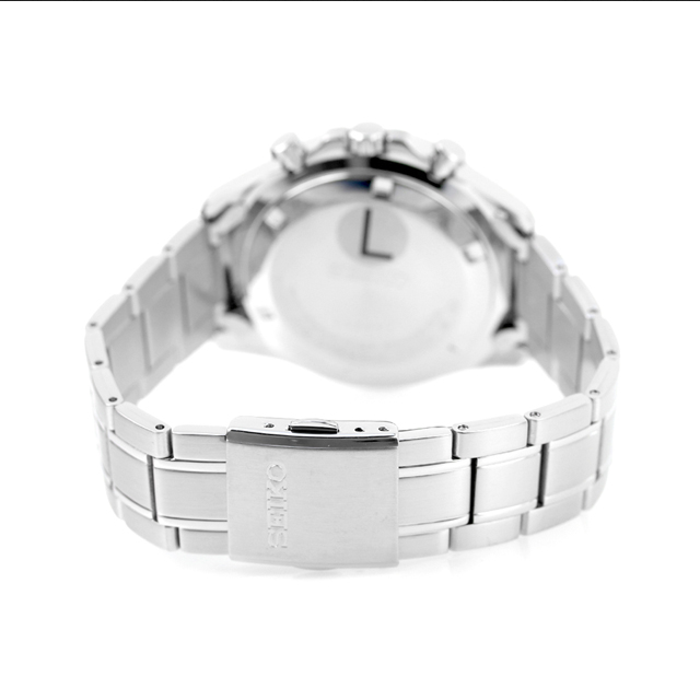 Seiko Spirit Chronograph Blue Dial SBTR011 Stainless Steel Men's Watch ...