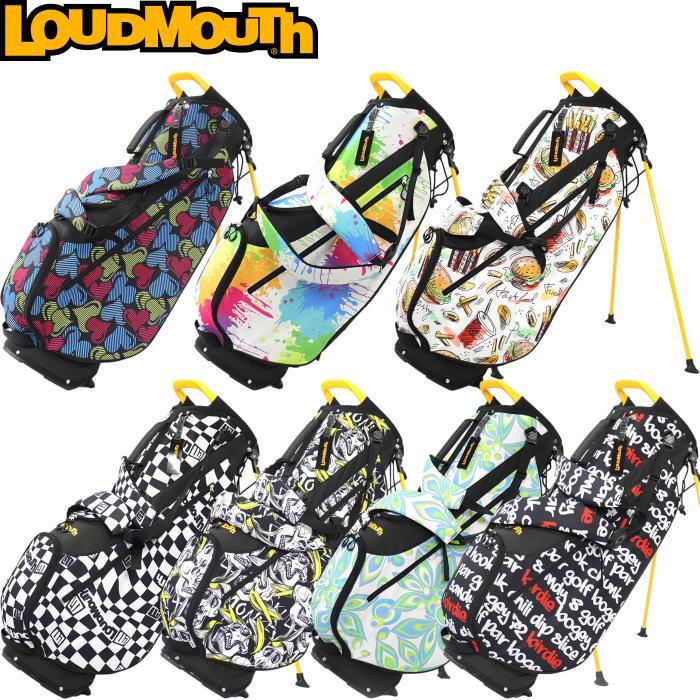 Loudmouth Golf Stand Bag 2024 LM-CB0028 8.5Type 47inc 1.9kg Shagadelic ...