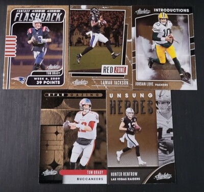 2020 Panini Absolute Football INSERTS with Rookies You Pick the Card | eBay