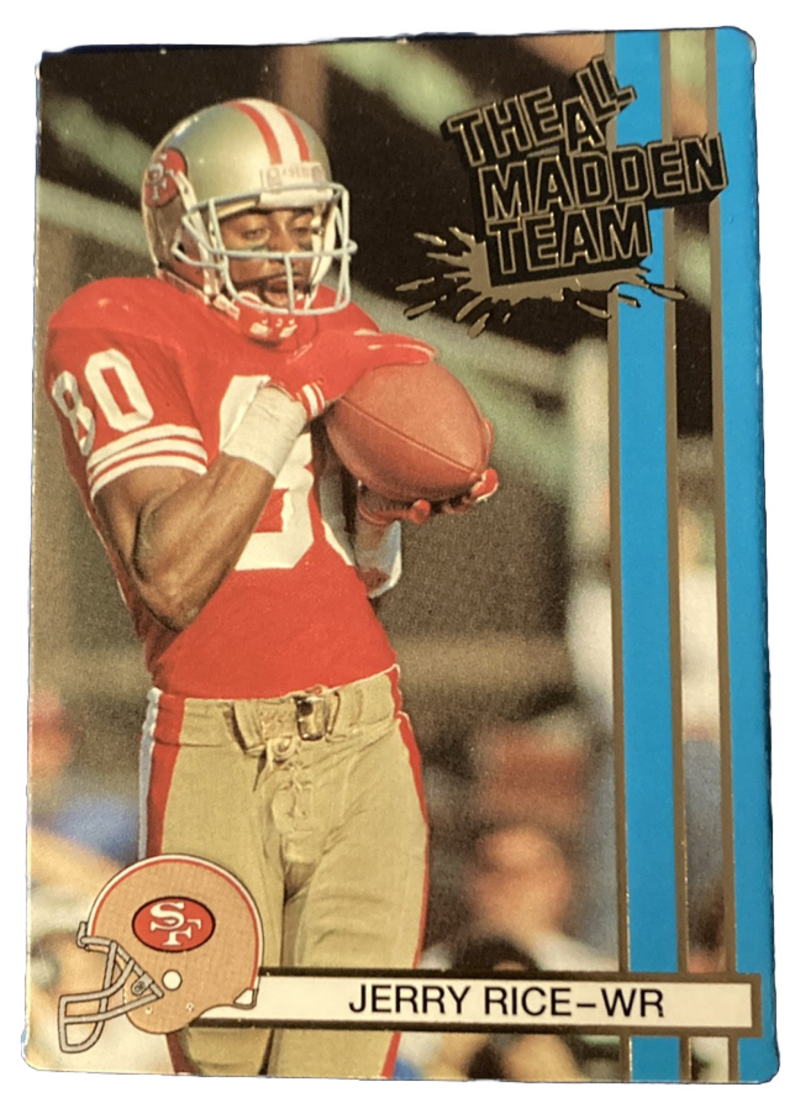 Jerry Rice 1990 All Madden Foil Card #2 | eBay