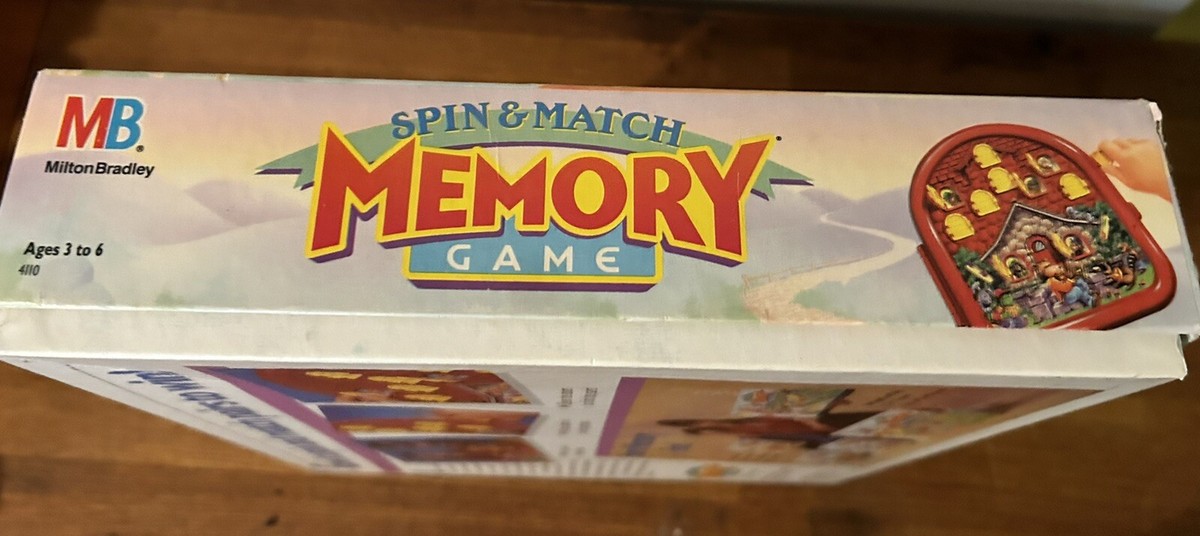 Original Memory Card Matching Game Milton By Thriftytheresa