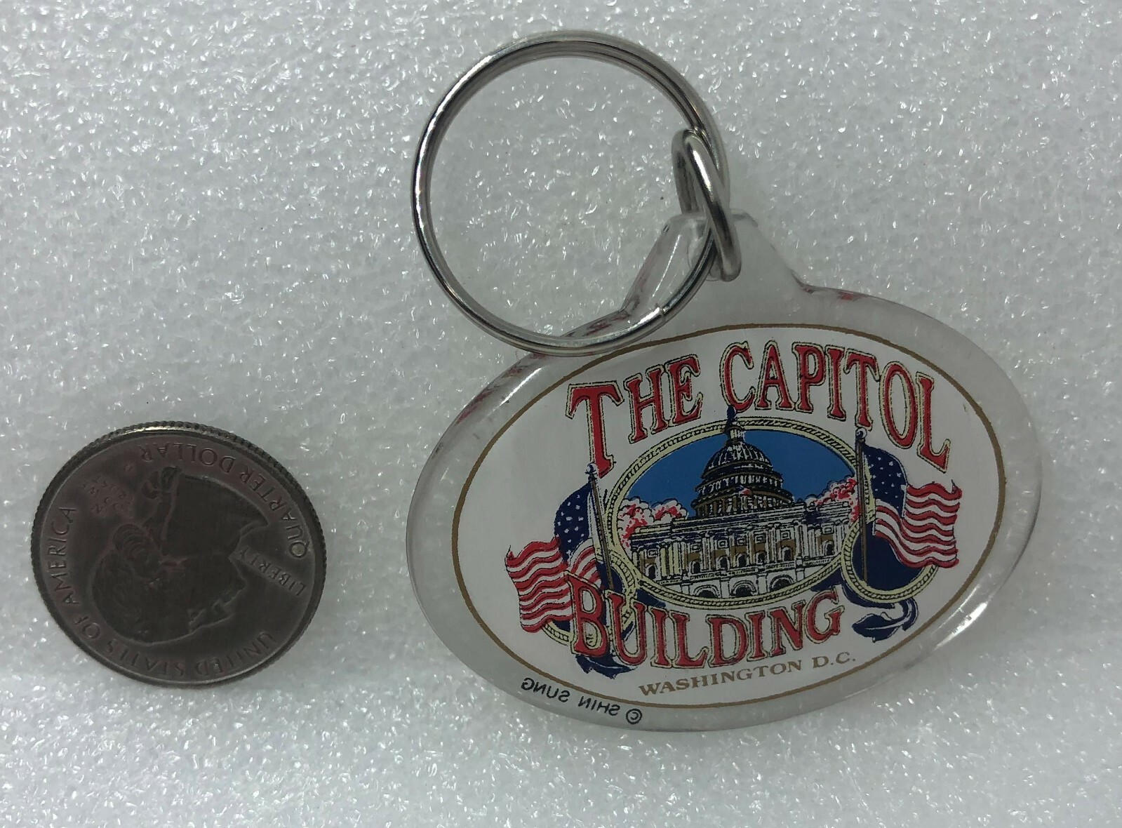 The Capitol Building Washington DC Plastic Key Ring Keychain | eBay