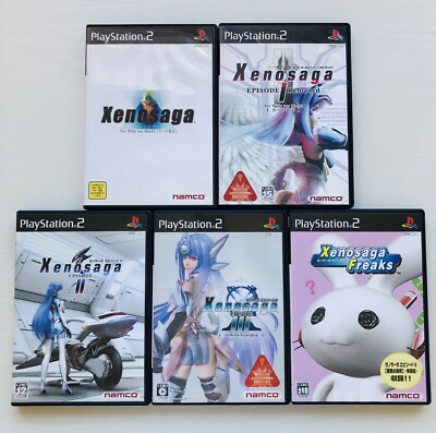 PS2 Xenosaga 1 2 3 , 1 Reloaded Xenosaga Freaks 5Games Japan ...